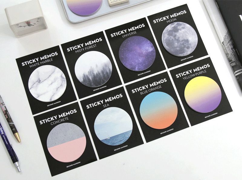 MochiThings: Round Nature Sticky Note