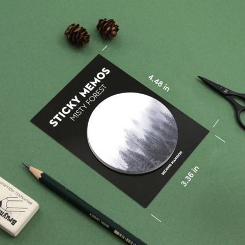 Round Nature Sticky Note | mochithings