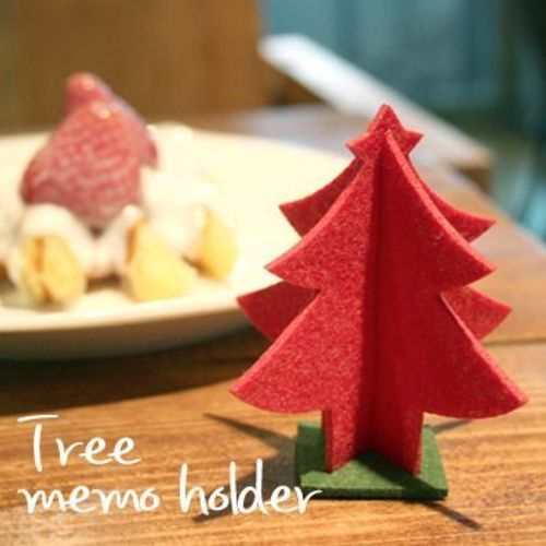 MochiThings: Christmas Tree Memo Holder