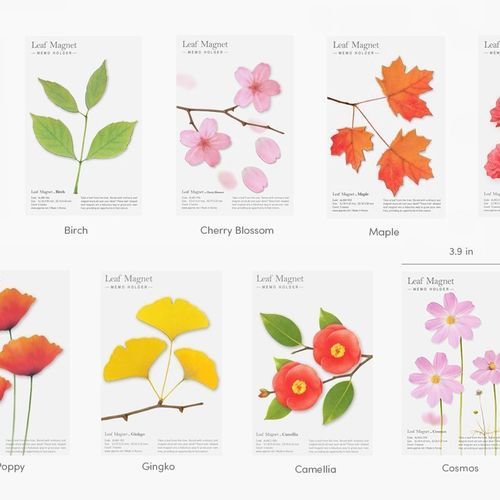 MochiThings: Leaf Magnet Set