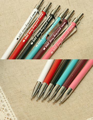 MochiThings: Mini Skinny Mechanical Pencil Set