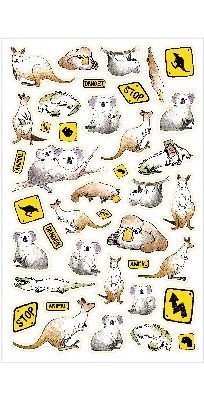 MochiThings: New Zealand/Australia Animal Deco Sticker