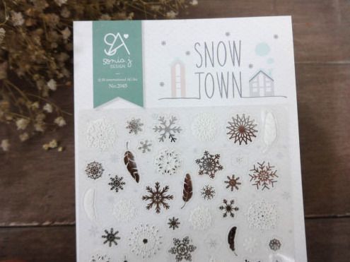 MochiThings: Snow Town Deco Sticker