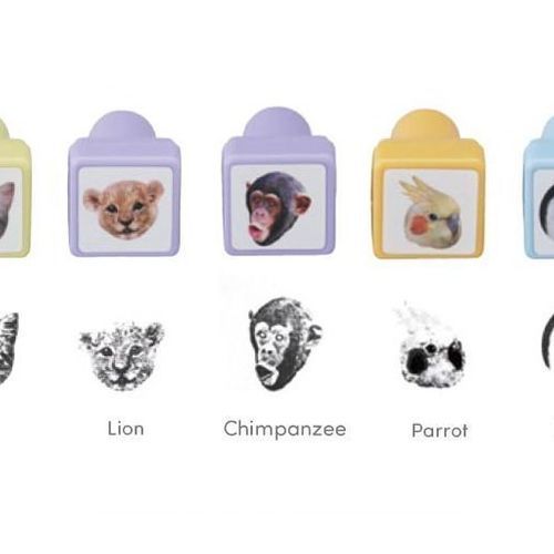 MochiThings: Animal Face Self-Inking Stamp