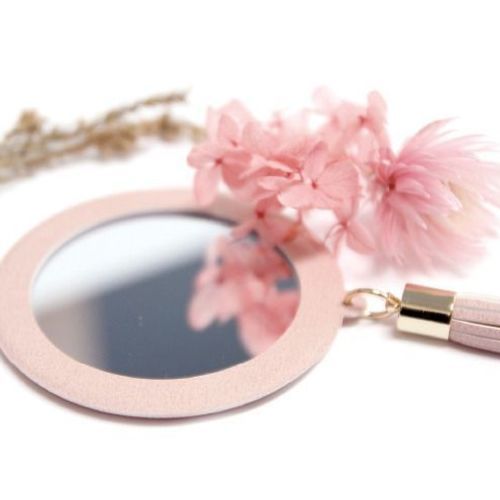 MochiThings: Tassel Round Hand Mirror