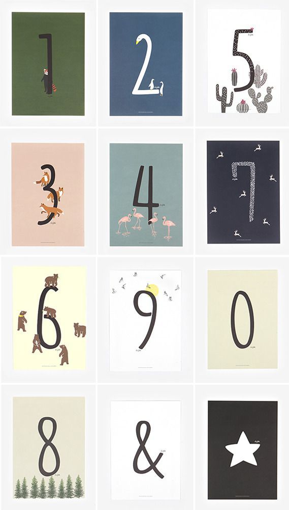 MochiThings: Number Poster