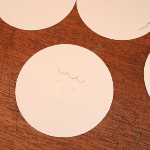 MochiThings: Round Face Card Set