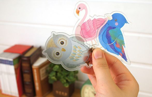 MochiThings: Bird Bookmark