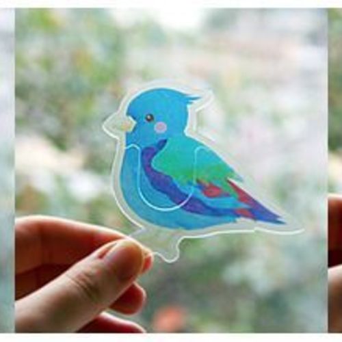 MochiThings: Bird Bookmark