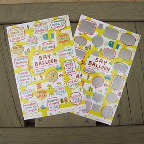 MochiThings: Scratch-off Message Deco Sticker