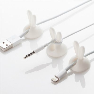 MochiThings: Rabbit Cable Holder Set