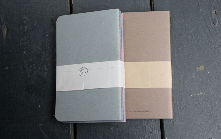 MochiThings: Natural Pocket Notebook Set