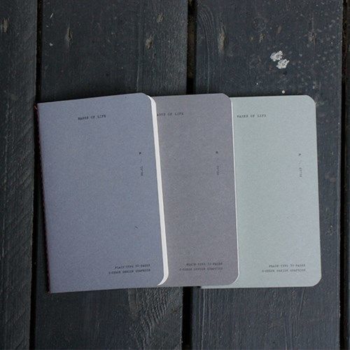 MochiThings: Natural Pocket Notebook Set