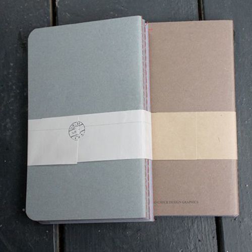 MochiThings: Natural Pocket Notebook Set