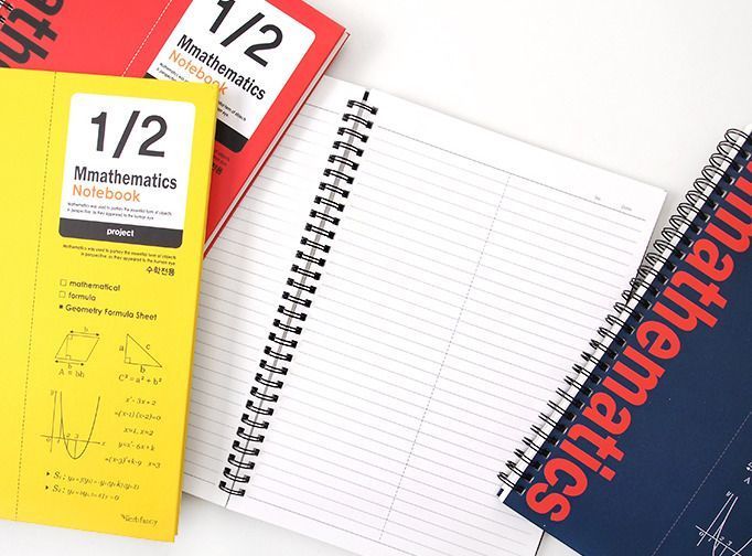 MochiThings: Math Lined Notebook