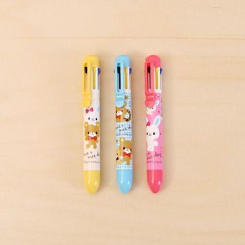 MochiThings: Bear and Rabbit 8 Color Pen