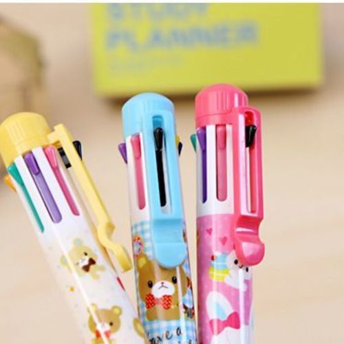 MochiThings: Bear and Rabbit 8 Color Pen