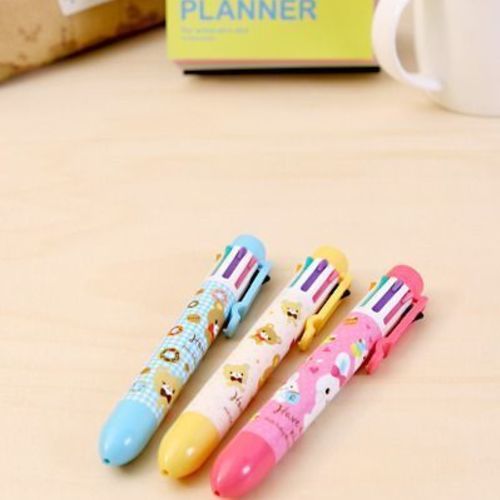 MochiThings: Bear and Rabbit 8 Color Pen