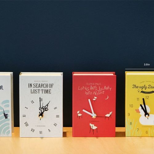 Book Clock | mochithings