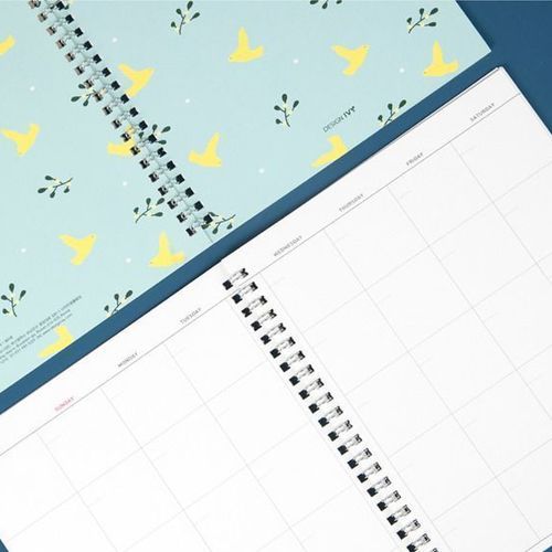 MochiThings: Slim Spiral Monthly Planner