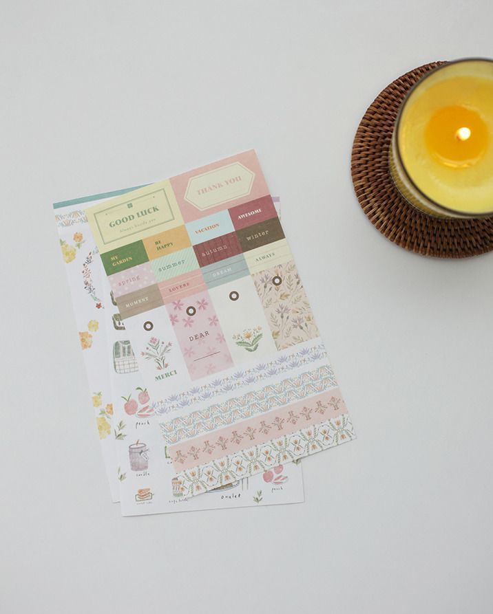 MochiThings: Mori Deco Sticker Set