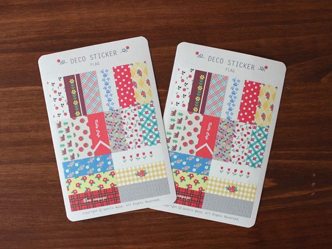 MochiThings: Pattern Deco Sticker Set