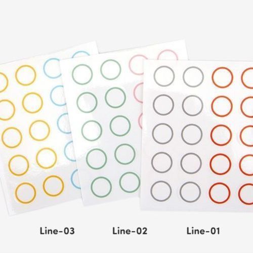 Circle Deco Sticker Set v3 | mochithings