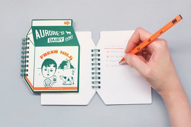 MochiThings: Fresh Milk Notebook