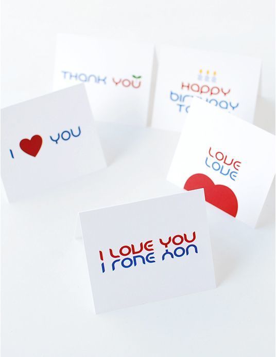 MochiThings: Mini Love Card