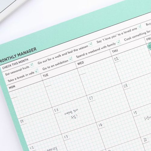 MochiThings: Monthly Manager Notepad