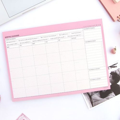 MochiThings: Monthly Manager Notepad