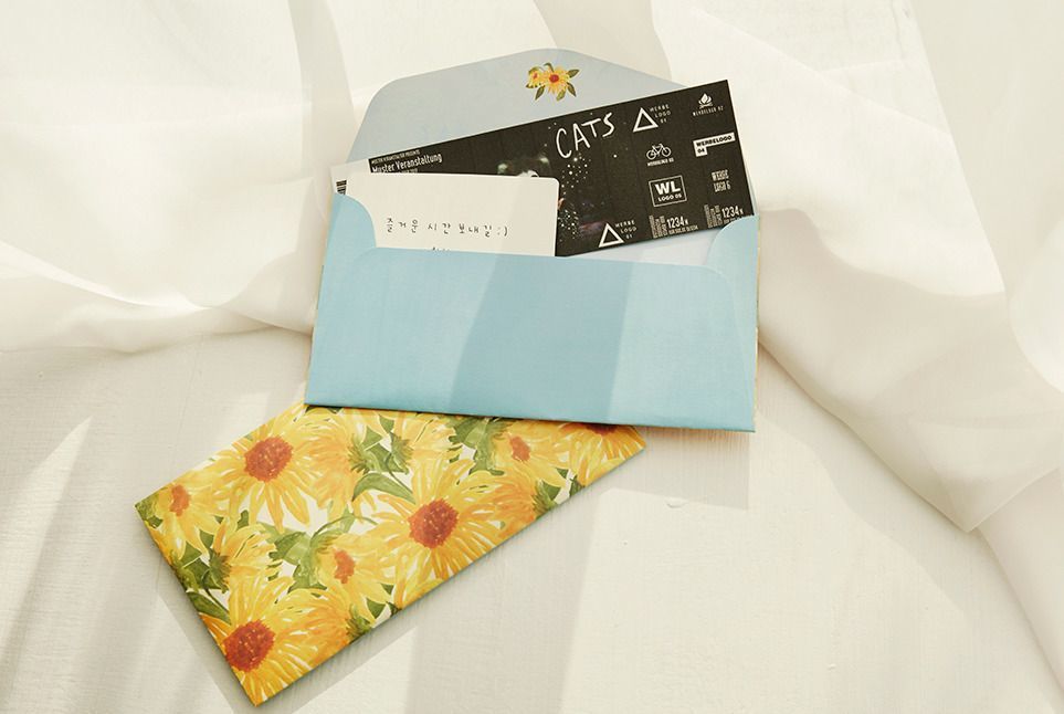 MochiThings: Floral Pattern Gift Envelope Set