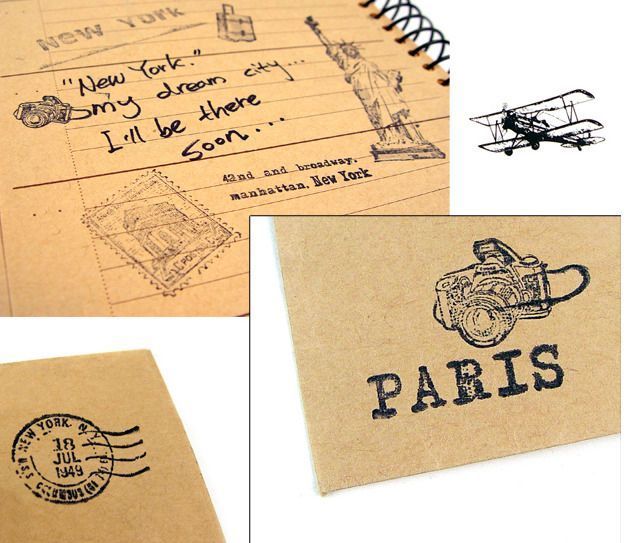 MochiThings: Vintage Stamp Set