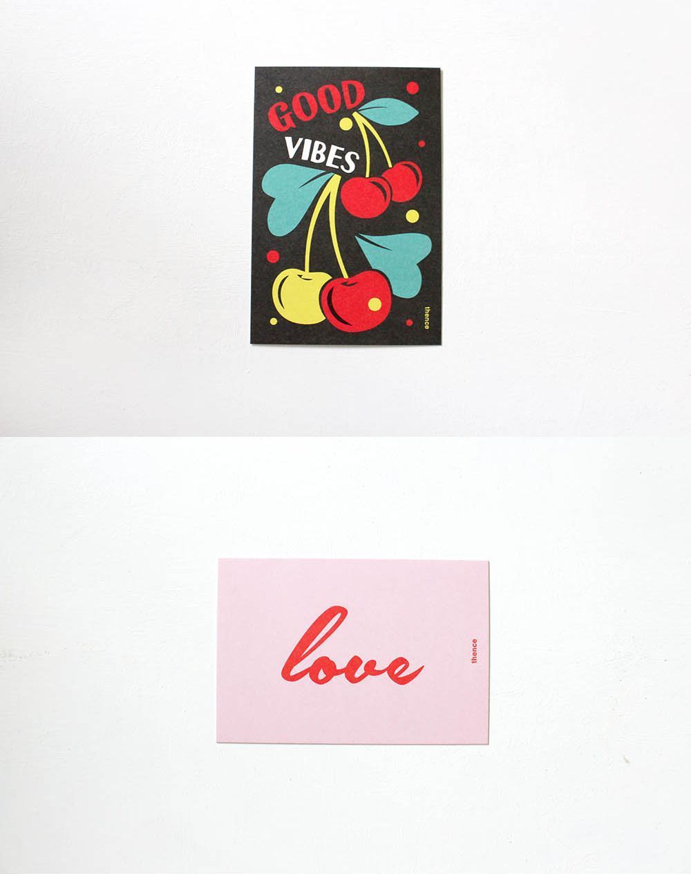 MochiThings: Thence Message Postcard