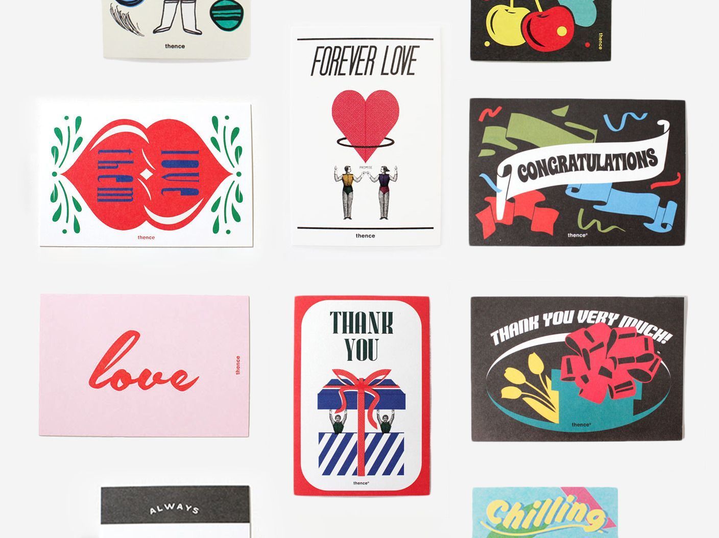 MochiThings: Thence Message Postcard