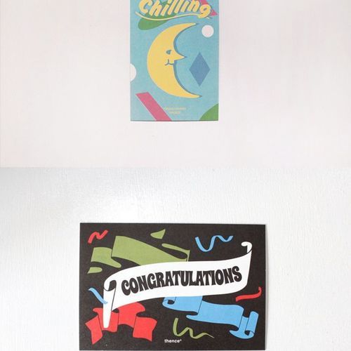 MochiThings: Thence Message Postcard