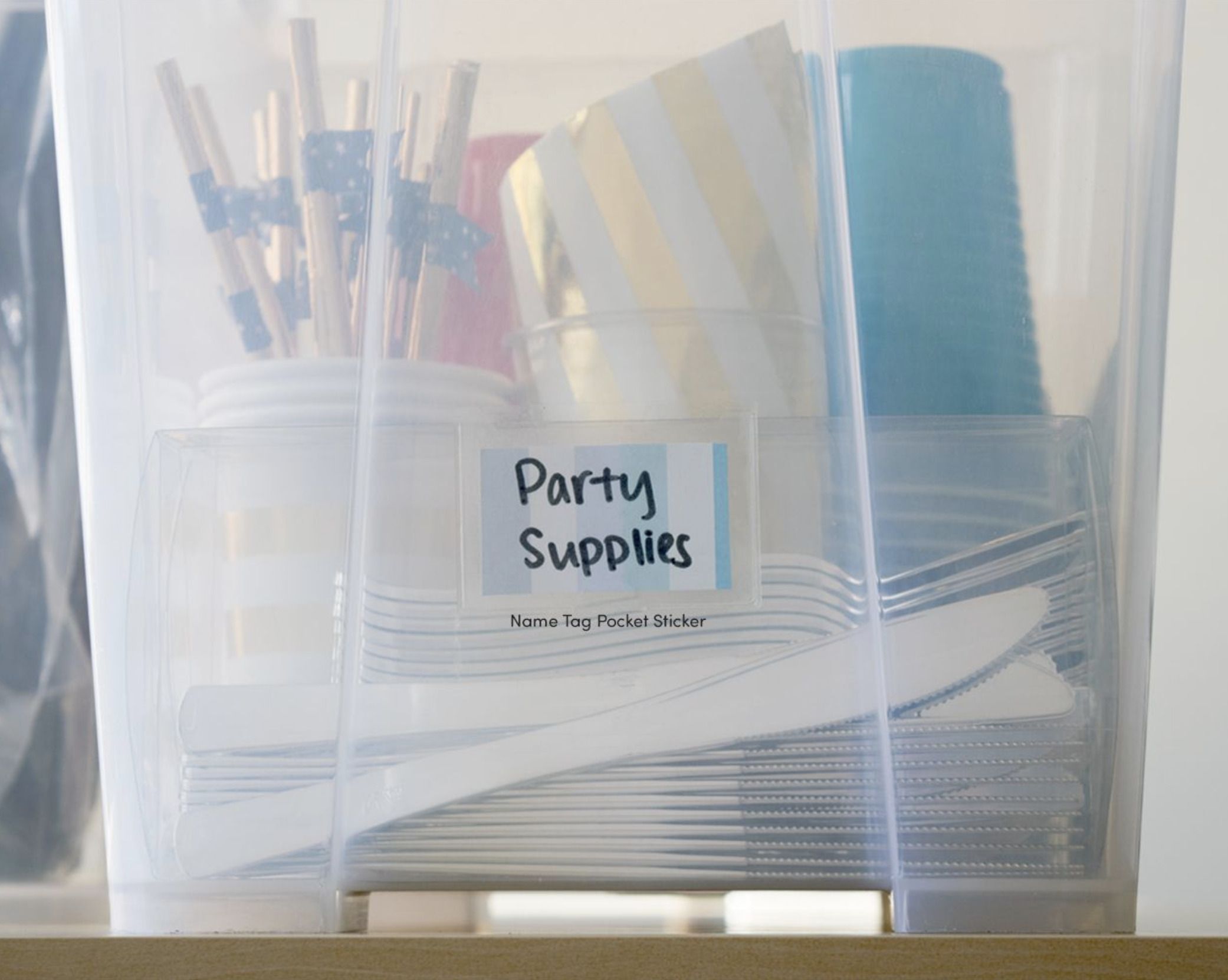 MochiThings: Name Tag Pocket Sticker