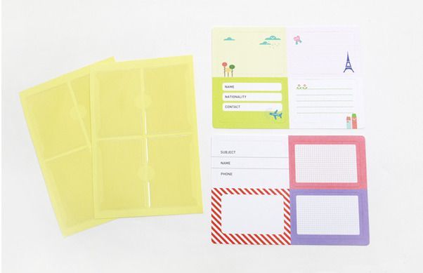 MochiThings: Name Tag Pocket Sticker