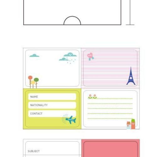 MochiThings: Name Tag Pocket Sticker