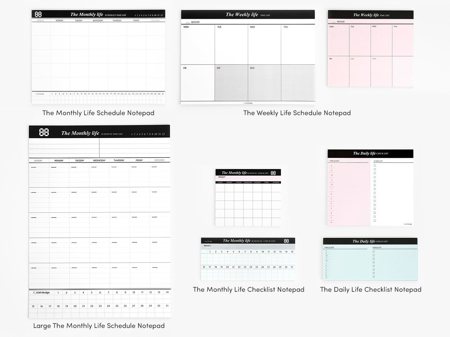 MochiThings: The Weekly Life Schedule Notepad