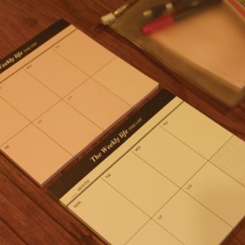 MochiThings: The Weekly Life Schedule Notepad