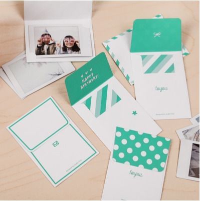 MochiThings: Instax Mini Photo Card Set