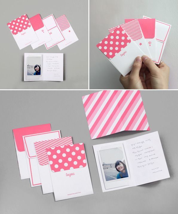 MochiThings: Instax Mini Photo Card Set