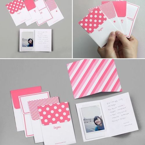 MochiThings: Instax Mini Photo Card Set