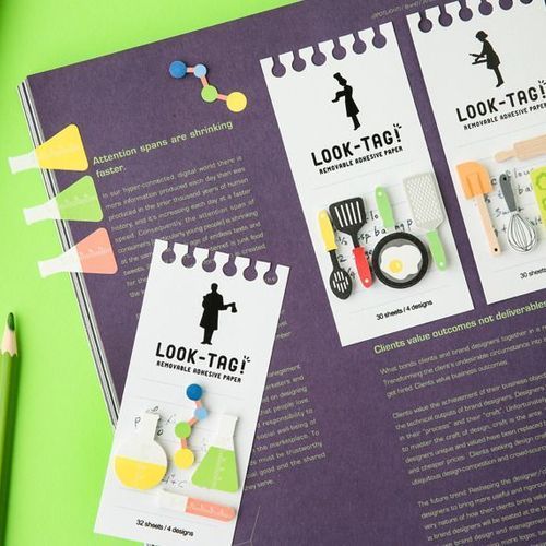 MochiThings: Themed Tag Sticky Note Set