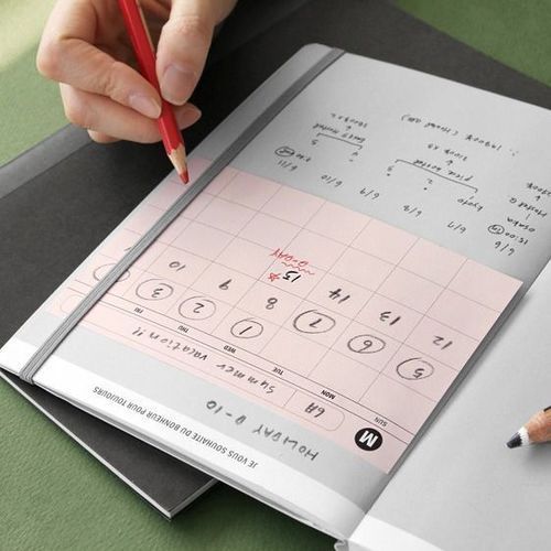 MochiThings: Basic Monthly Schedule Sticky Note