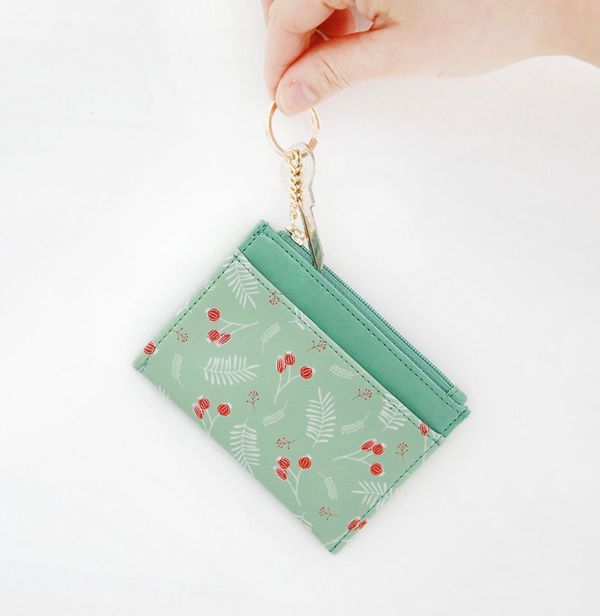 MochiThings: Willow Pattern Key Ring Card Wallet