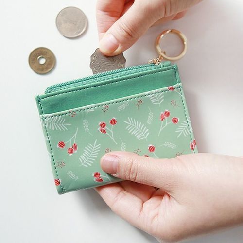 MochiThings: Willow Pattern Key Ring Card Wallet