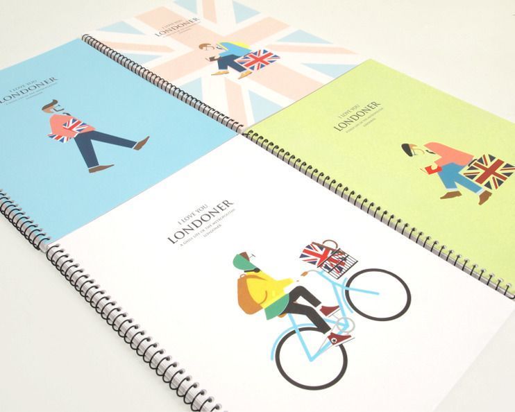 MochiThings: Londoner Notebook Set