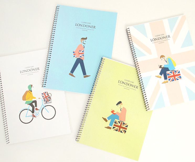 MochiThings: Londoner Notebook Set